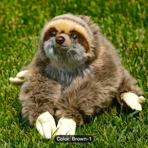 Toys | Brand New 866 Adorable Three Toed Sloth Plush 13 So Cute And ...